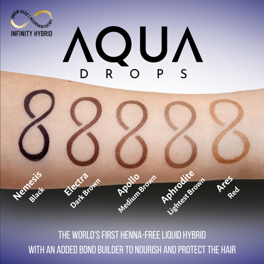 Infinity Aqua Drops KIT | Hybrid Brow Tint – Lash Tribe